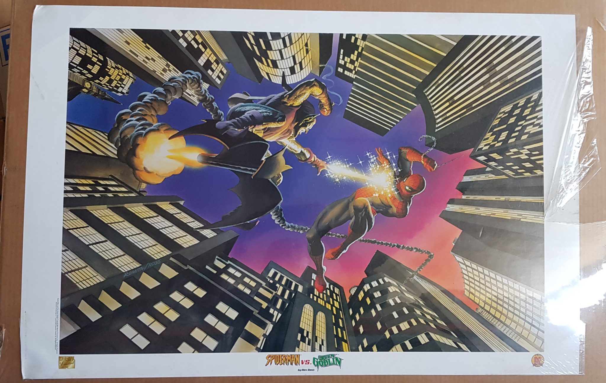 SPIDERMAN/GREEN GOBLIN POSTER | BdMania